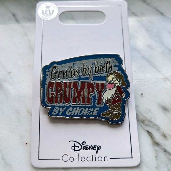 Disney | Jewelry | Grumpy From Snow White And The Seven Dwarfs Disney ...